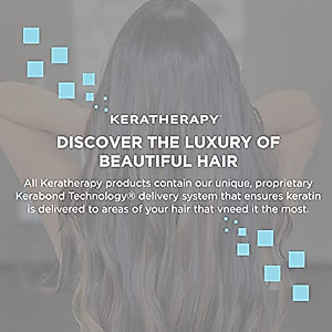 Keratherapy Keratin Infused Moisture Conditioner, 33.8 fl. oz., 1000 ml - Hydrating & Moisturizing Conditioner for Dry Hair with Collagen, Jojoba Oil, & Kerabond Technology
