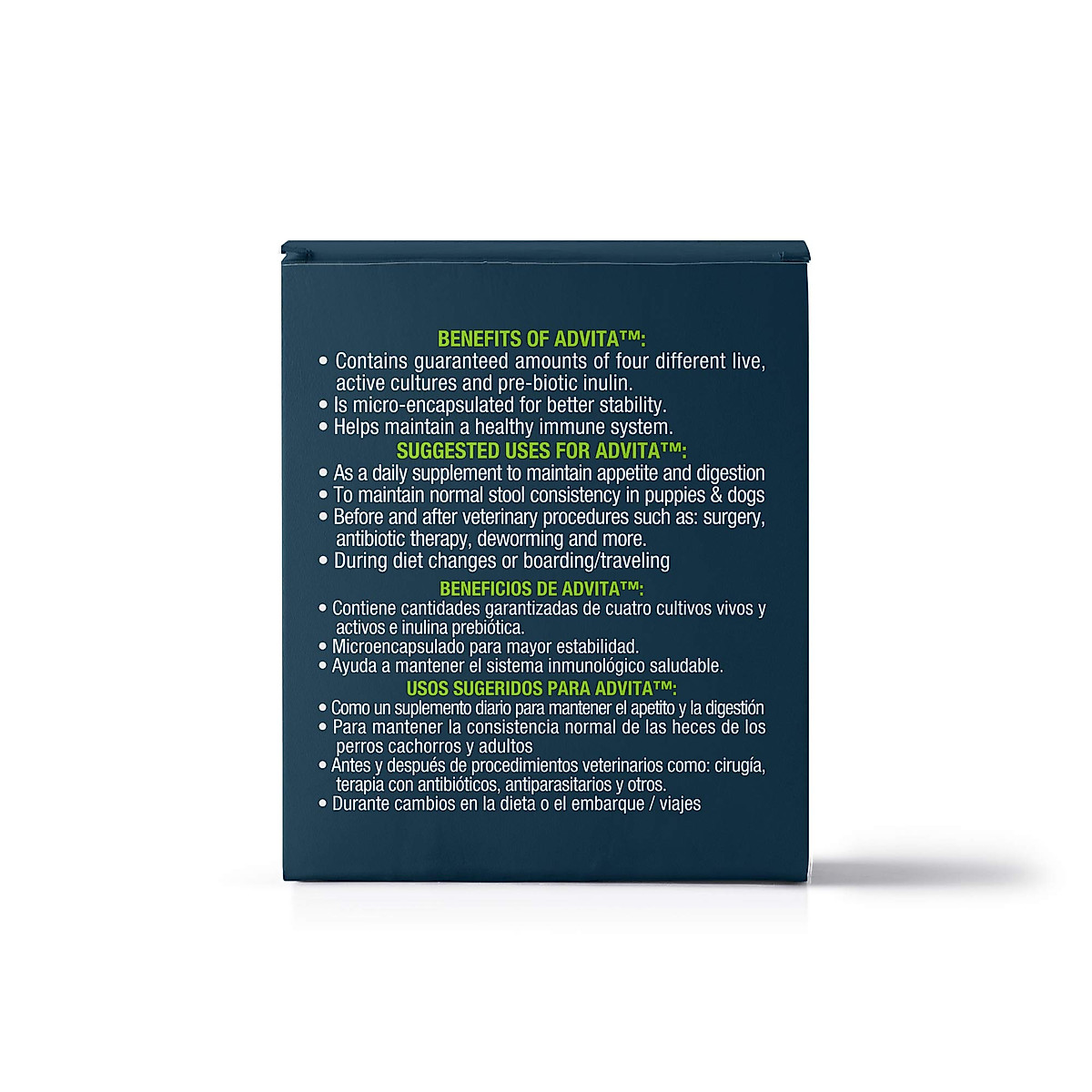 VetOne Advita Probiotic Nutritional Supplement for Dogs - 30, 1 g Packets