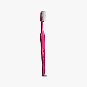Paro M43 Toothbrush 708 | Compact Brush Head with Medium Bristles and Exchangeable Inter Space F | 4 Rows, 43 Tufts (12 Pack Multicolor)