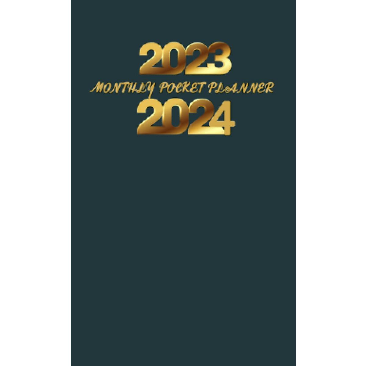 2023-2024 Monthly Pocket Planner: Small 2 Year Calendar Schedule Organizer Start January 2023 to December 2024 with Holidays|Includes Place for Contacts, Notes, Important Dates, and Passwords