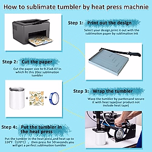 Sublimation Blank Tumblers Bulk 10 oz White Stainless Steel Sublimation Straight Skinny Tumblers with Lids and Straw Double Wall Vacuum Insulated Cups for DIY Heat Press Print(8 Pack)