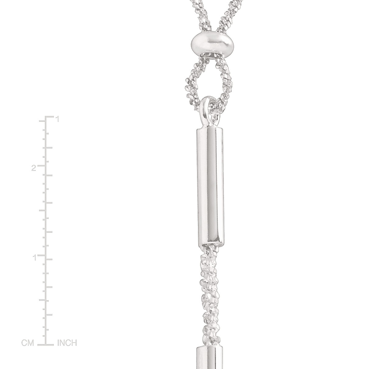 Silpada 'Water's Edge' Lariat Necklace in Sterling Silver, 16" + 2"