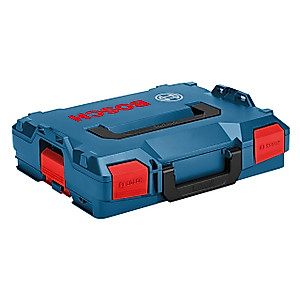 BOSCH L-BOXX-1 4.5 In. x 14 In. x 17.5 In. Stackable Tool Storage Case , Blue