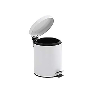 Modful Step Trash Can, White
