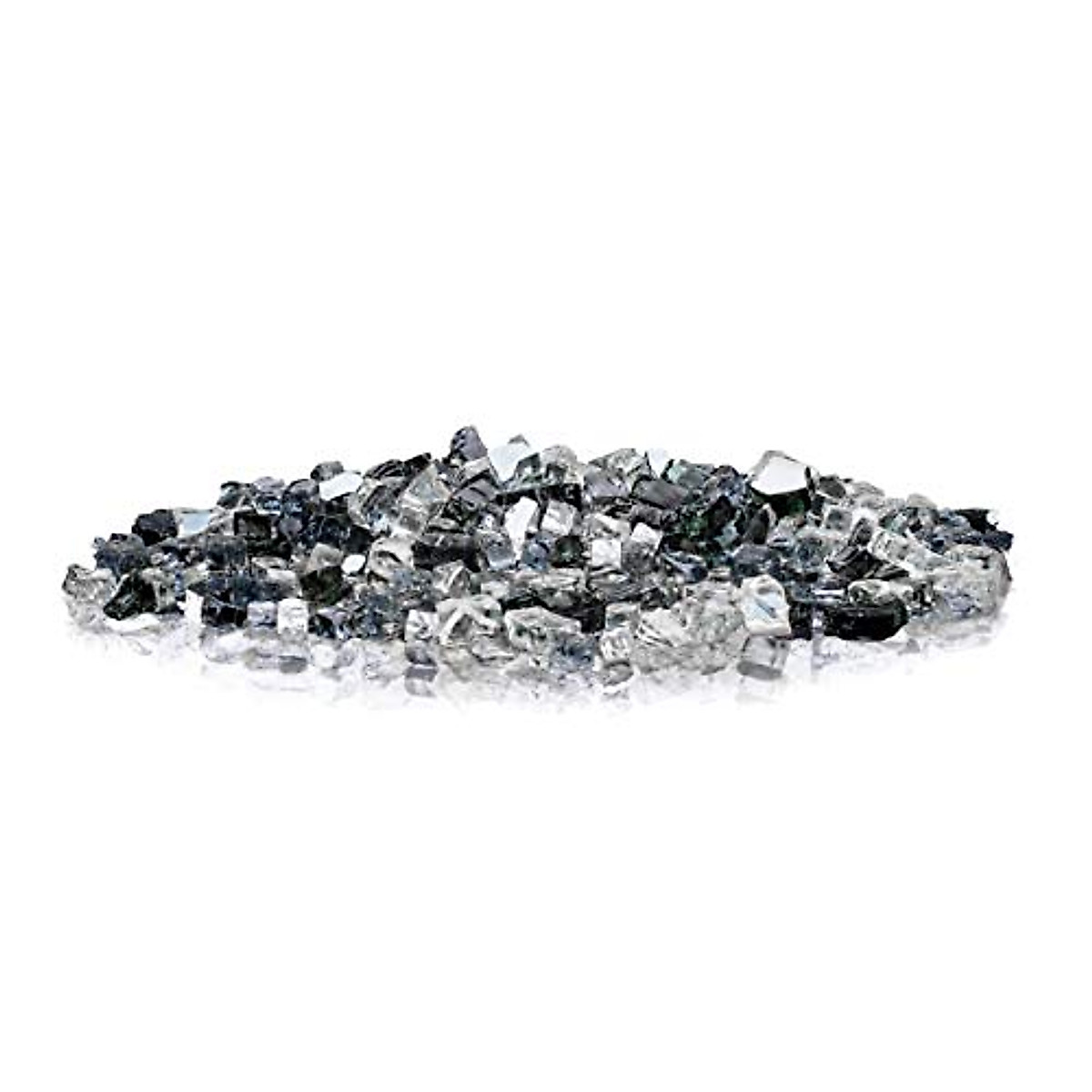 Bond Manufacturing 50713 LavaGlass Classic Cut Firepit Dispersion Glass, Midnight Sky