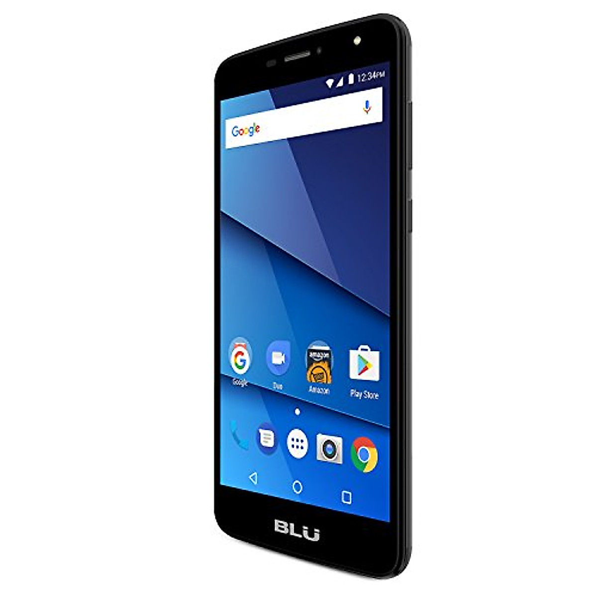 BLU Studio Mega (8GB) - 6.0" HD Dual SIM GSM Factory Unlocked Smartphone (Black)