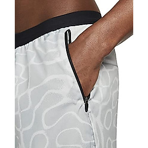 Nike Men's Phenom Elite Woven Graphic Running Pants (as1, Alpha, x_l, Regular, Regular, Light Smoke Grey)