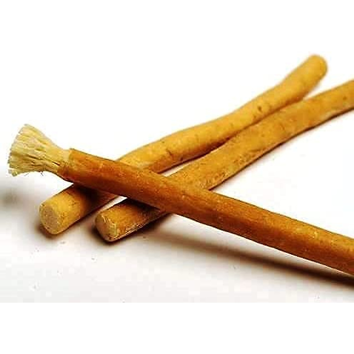 Organic Herbs Traditional Natural Miswak (sewak) Peelu Chewing Stick Toothbrush for Whiter Teeth (Pack of 3)