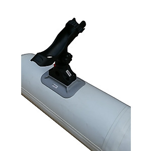 Brocraft Glue On Boat Rod holder for RIBS Kayak & Inflatable Boat / Inflatable Boat Rib Mount Rod Hodler