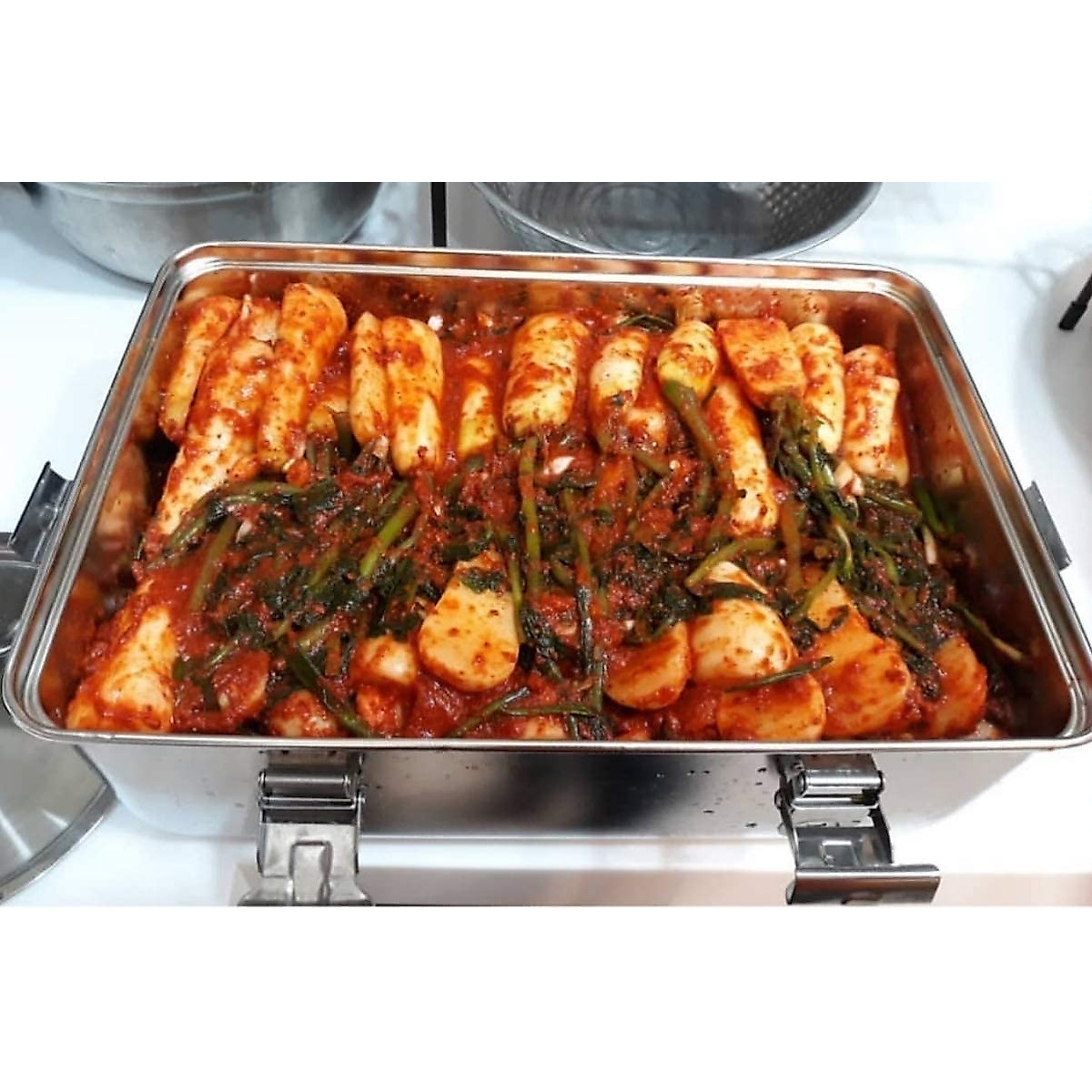 Greenkeeps All Stainless Steel Storage Airtight Food Container with Lid (11.5L (389 Oz))