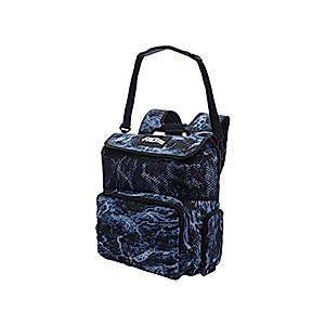 AO Coolers AOELBFBP 18-Pack Backpack Cooler – Mossy Oak Fishing Bluefin