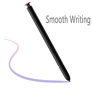 Galaxy S22 Ultra Pen Replacement for Samsung Galaxy S22 Ultra 5G S Pen Stylus Pen (WithoutBluetooth)(Burgundy)