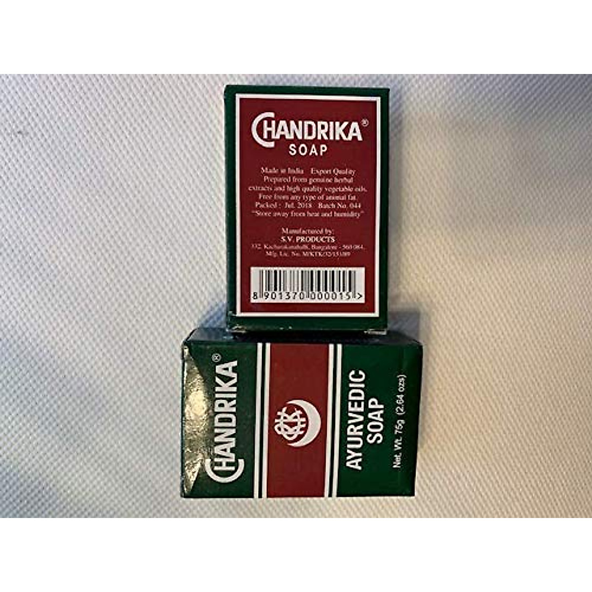 Chandrika Bath and Body Ayurvedic Bar Soap, Pack of 10 - DIRECT FROM CHANDRIKA - AUTHORIZED IMPORTERS AND DISTRIBUTORS. OF ORIGINAL CHANDRIKA LINE