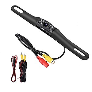 Rear View Camera, 170° HD 8 LED Night Waterproof Universal Car Backup Parking Camera Reverse Camera Backup Camera for Car