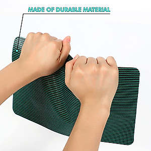 Pool Cover Patches Green 6 Pack - Pool Safety Cover Patch Kit - Swimming Pool Safety Cover Repair Mesh -Self Adhesive Pool Cover Patch Repair Kit Green, Swimming Pool Cover Repair Kit (4 x 8 Inches)