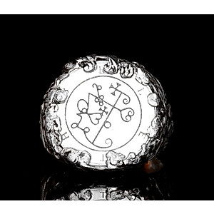 Falcon Jewelry 925 Sterling Silver Ring, Talisman Mason Ring, Jewish Symbol, Natural Organic Design