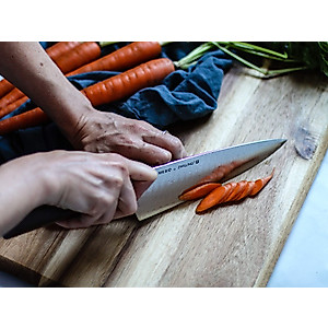 ZWILLING J.a. Henckels Kramer By Meiji 8" Chef's Knife, 0.6 Lb, Silver