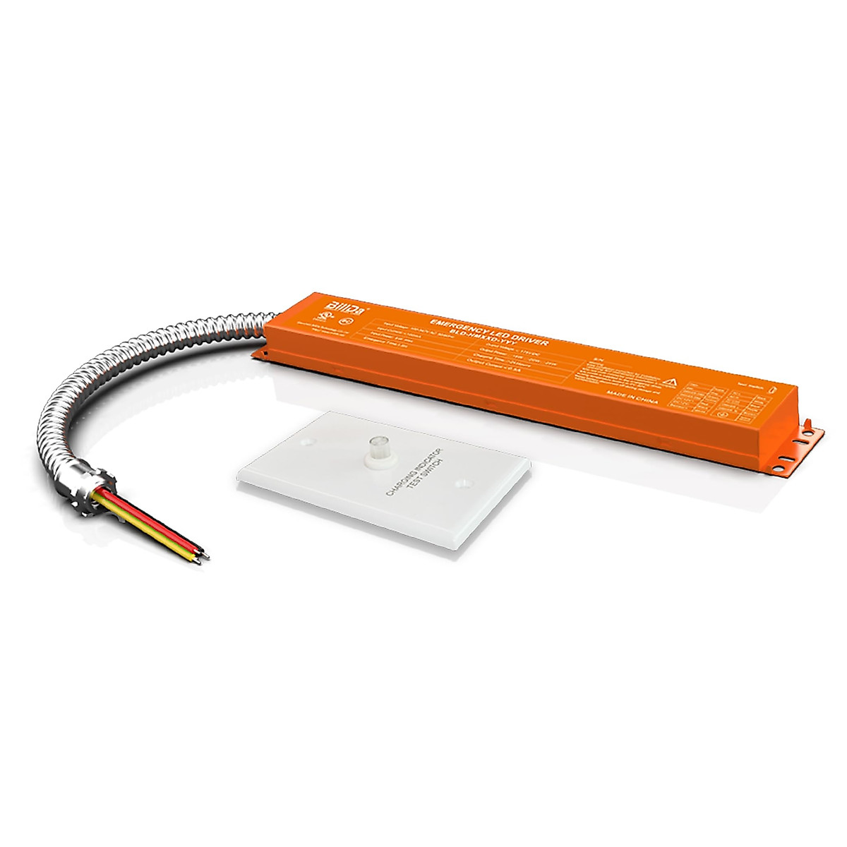 ASD Battery Back-Up Kit 15W - Suitable for LED Commercial Downlights ASD-CDL7, CD-P, CD-T - 90 Minutes Emergency Battery, 5000 Cycles of Standard Charge & Discharge - Damp Rated, UL Certified