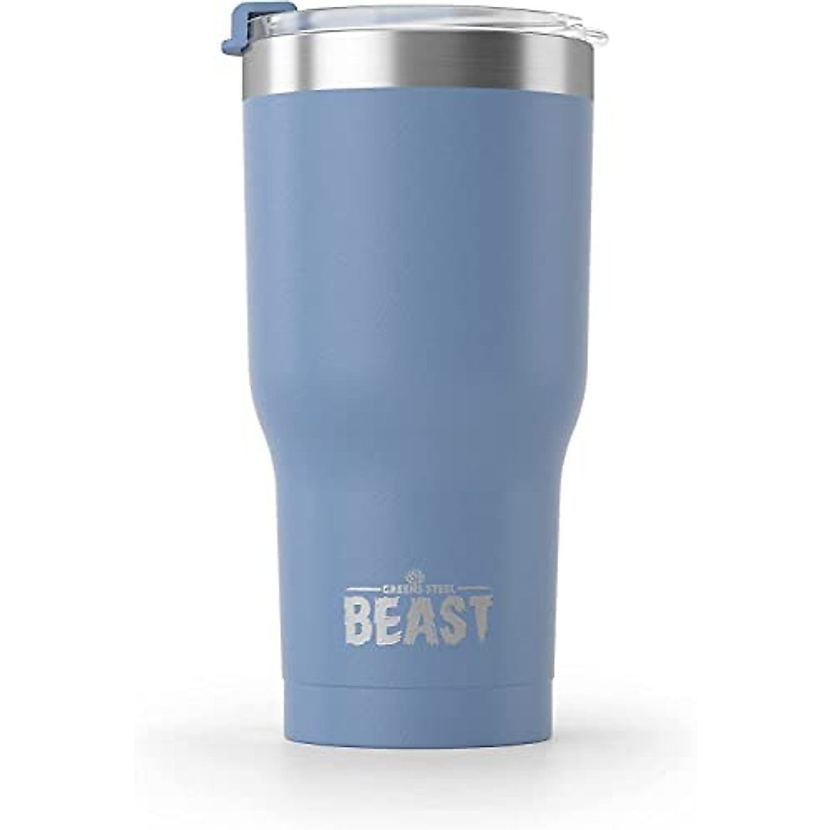 Beast 20 oz Tumbler Stainless Steel Vacuum Insulated Coffee Ice Cup Double Wall Travel Flask (Stormy Sky Blue)
