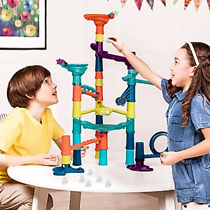 FUTUREPLUSX Clear Glass Marbles, 1LB Round Marble Beads Transparent Vase Fillers Decorative Glass Gem Pebbles for Decoration Collectibles Marble Games