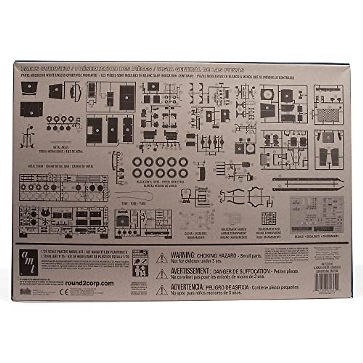 AMT Alaskan Hauler Kenworth Tractor 1:25 Scale Model Kit