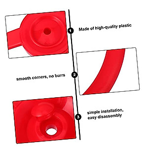 INOOMP Steering Wheel Parts Outdoor Swing Outdoor Play Toys for Kids Round Swing Playground Swing Accessories Wood Backyard Play Set Wheel Park Swing Wheel Replacement Swing Seat Toys