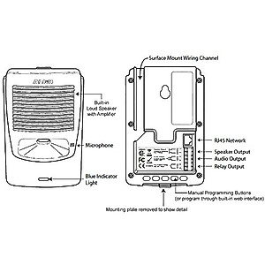 Algo 8180 IP Paging and SIP Loud Ringer Audio Alerter