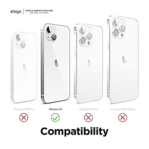 elago Compatible with iPhone 13 Case, Liquid Silicone Case, Full Body Screen Camera Protective Cover, Shockproof, Slim Phone Case, Anti-Scratch Soft Microfiber Lining, 6.1 inch (Stone)