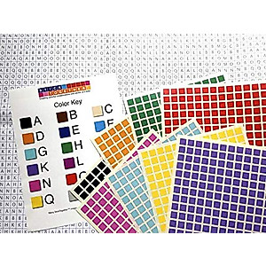Huge Mosaic Puzzle Poster Kits | Group Project | No Mess Paint by Sticker | Stay at Home Activity | Classroom | One Sticker at a Time! | Large Hot Air Balloon | Learning Fun | 40” X 36” Giant Poster