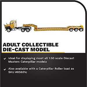 1:50 Caterpillar CT660 Day Cab Tractor with XL120 Low-Profile HDG Trailer - Core Classics Series - 85503C
