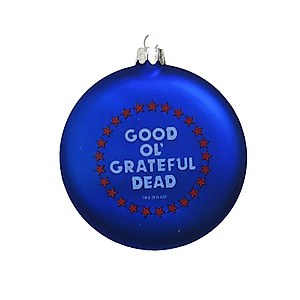 Kurt Adler GD4143 Grateful Dead Ornament, 100mm, Blue for Christmas
