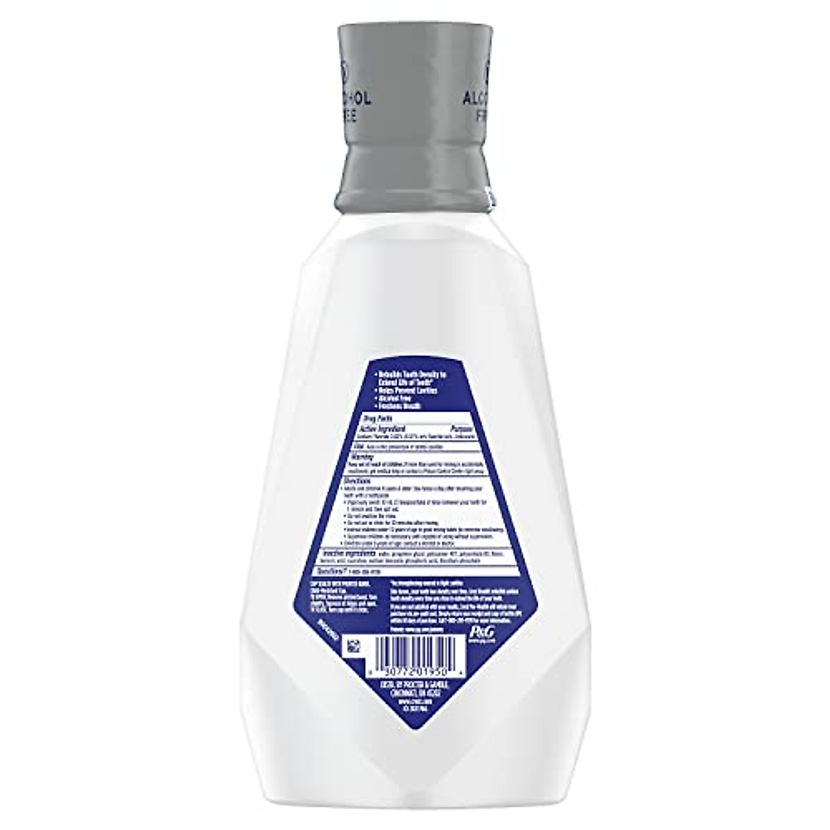 Crest Pro Health Densify Fluoride Mouthwash, Alcohol Free, Cavity Prevention, Strengthens Tooth Enamel, Clean Mint, 946mL (32 fl oz)