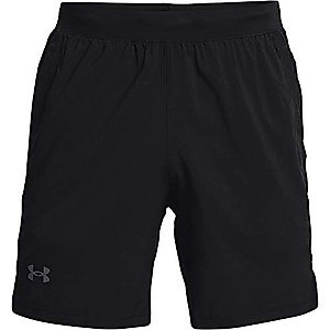 Under Armour mens Launch Run 7-inch Shorts , Black/Reflective , 3X-Large