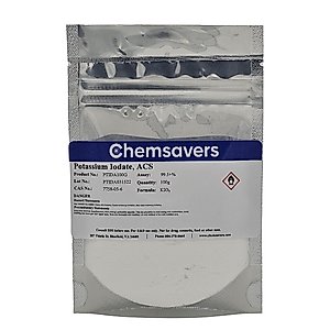 Potassium Iodate, ACS, 99.4+%, 100g
