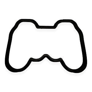 Game Controller Cookie Cutter with Easy to Push Design, for Baby Showers, Work Events, and Birthday Celebrations (4 inch)