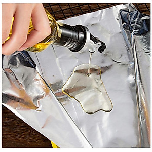 100 Pcs Aluminum Foil Hamburger Sleeves Small,Aluminum Foil Hot Dog Bags,Grease Resistant Serving Snack Bags For hot dogs, hamburgers, sandwiches, bagels (Brown)