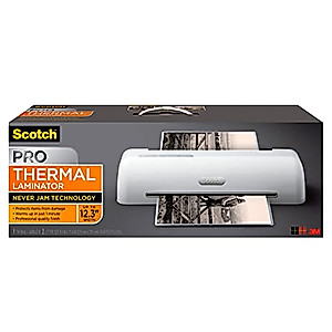 Scotch Brand PRO Thermal Laminator, 12.3-Inch, 1-Minute Warm-up, Fast Lamination, Never Jam Technology, 4-Roller Machine (TL1306)