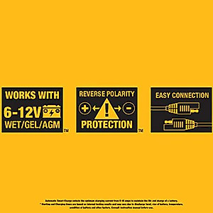 DEWALT DXAEC2 DXAEC2 Professional 2-Amp Automotive Battery Charger and Maintainer