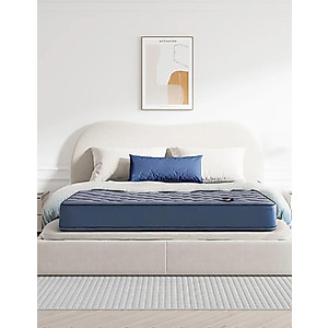 Mielmooncare 5-Inch Waterproof No-Springs Bed Mattress Eco-Barrier,Clean&Body,Supportive Spinal,Indoor-Outdoor Friendly,Flippable,One Breeze Comfort (5", Twin 39x74)