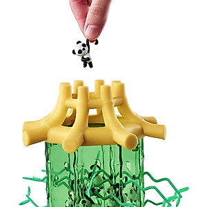 Mattel Games Tumblin’ Pandas Kids Game with Tower, Sticks & Toy Pandas, Kids Gift Ages 5 Years & Older