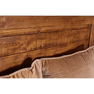 Sunset Trading Rustic City Queen Bed, Natural Oak