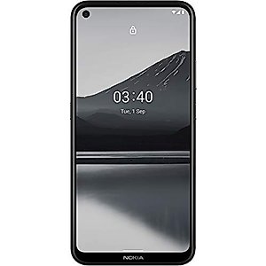 Nokia 3.4 | Android 10 | Unlocked Smartphone | 2-Day Battery | US Version | 3/64GB | 6.39-Inch Screen | Triple Camera | Charcoal