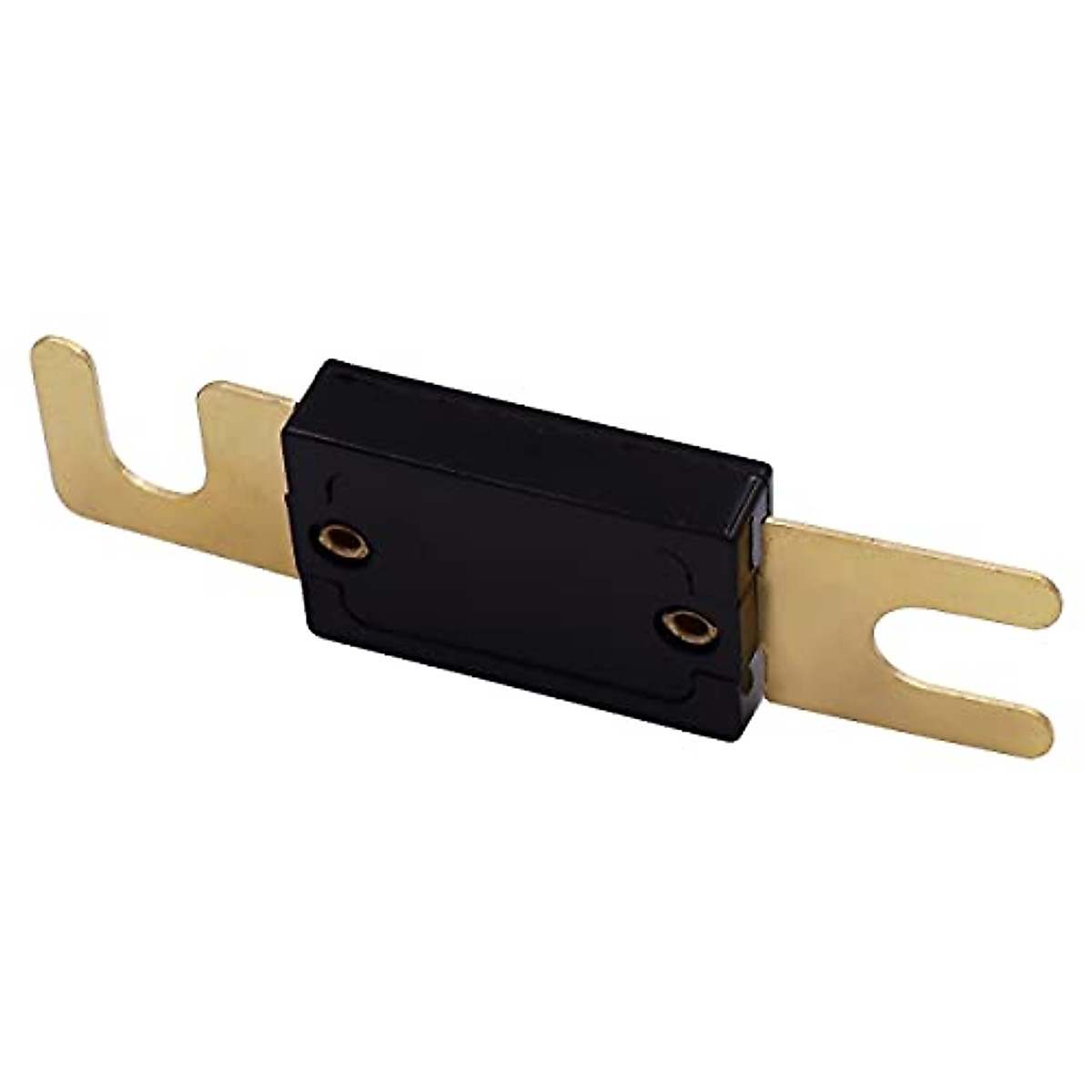 Tnisesm 9 Pcs 400Amp ANL Fuse Copper Material for Car Vehicles Marine Audio System Sheet Gold Tone Gold - 400A