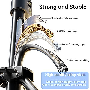 SH Backdrop Stand, 6.5 x 10 ft Adjustable Heavy Duty Photography Background Support System Kit with Spring Clamp, Sand Bag, Carry Bag, for Photo Video Studio1