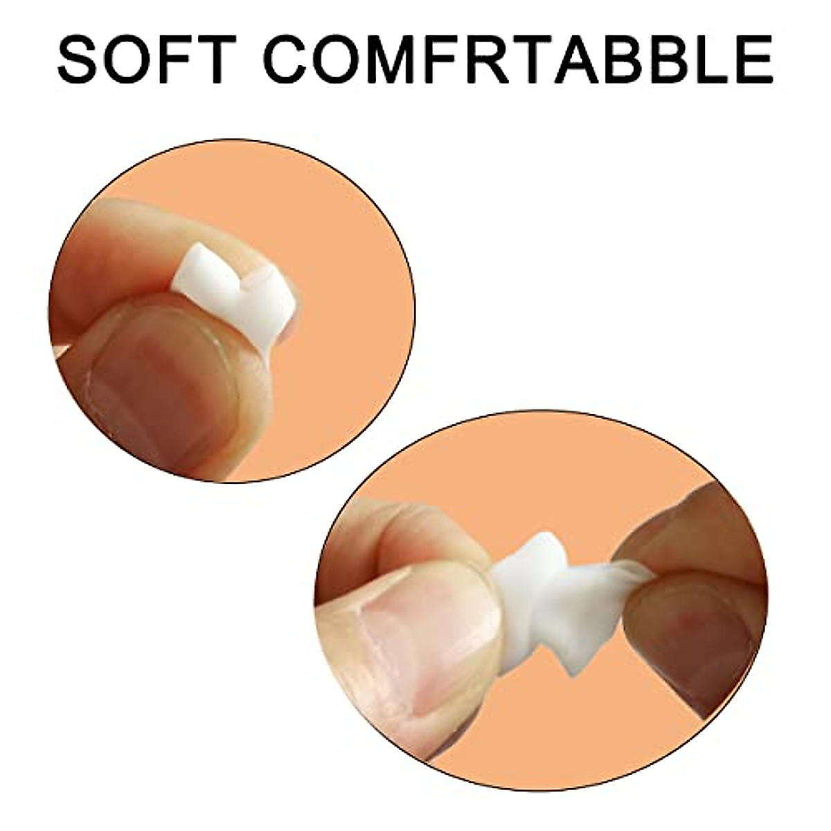 Luckvan Double Flange Earbuds Tips for Beats Studio Buds/Beats Fit Pro Ear Tips Replacement for Powerbeats Pro Beats Flex Beats Earbuds Anti-Slip 6 Pairs LMS White