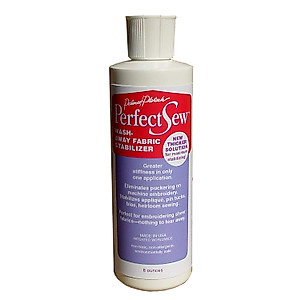 Palmer Pletsch Perfect Sew Wash Away Fabric Stabilizer 8 Ounces