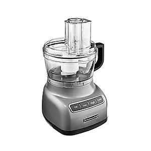 KitchenAid KFP0711CU Food Processor, 7 Cup, Contour Silver