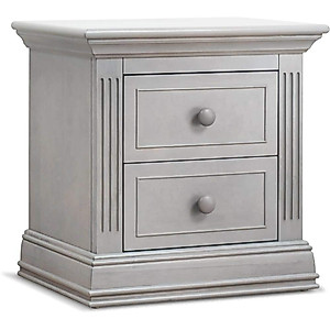 Sorelle Providence Nightstand, Stone Gray