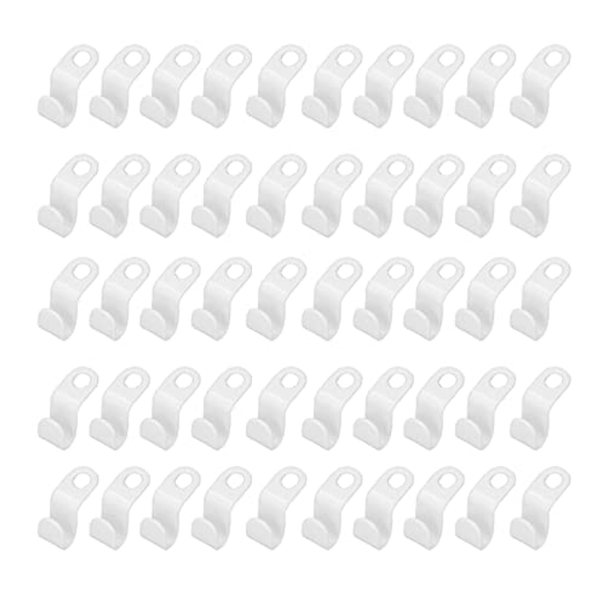 Clothes Hanger Connector Hooks,Multi Layer Closet Hanger Connectors,Mini Clothes Hanger Organizer,Space Saving Closet Organizer Clips Thicken Plastic Closet Hangers Organizers, Clothes Hanger Con