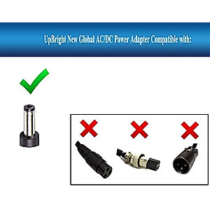 UpBright 42V AC/DC Adapter Compatible with Sondors Aventon Xtreme Ebike HD 36/42 Volt 36V Lithium-Ion Battery e-Bike Electric Bike Model DPLC084V42Y WuXi Dpower 42VDC Power Supply Charger w/Barrel